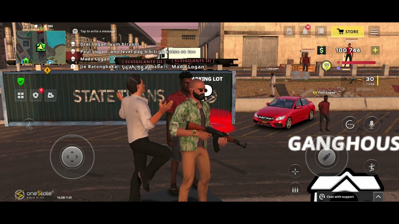 noob gang in Asian onestate - YouTube
