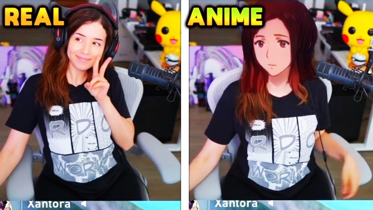 Pokimane shows NEW ANIME FACE on VALORANT stream - YouTube