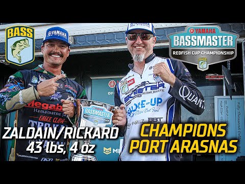 Chris Zaldain and Ryan Rickard win the 2021 Yamaha Bassmaster RedFish ...