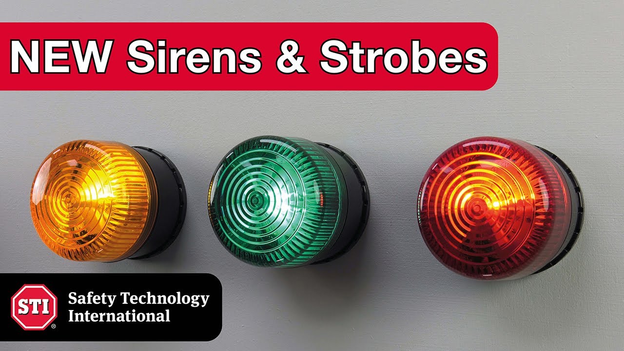 Sirens & Strobes - NEW Series Added to Select-Alert Range - YouTube