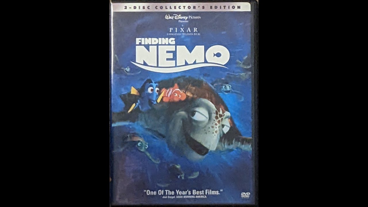 Opening to Finding Nemo 2003 DVD (Fullscreen version) - YouTube