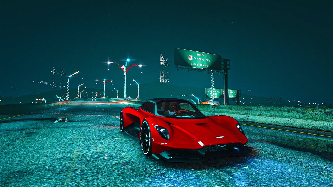 GTA 5 CHRISTMAS LIGHT EFFECT | REALISTIC LIGHTNING + NEXT GEN GRAPHICS ...