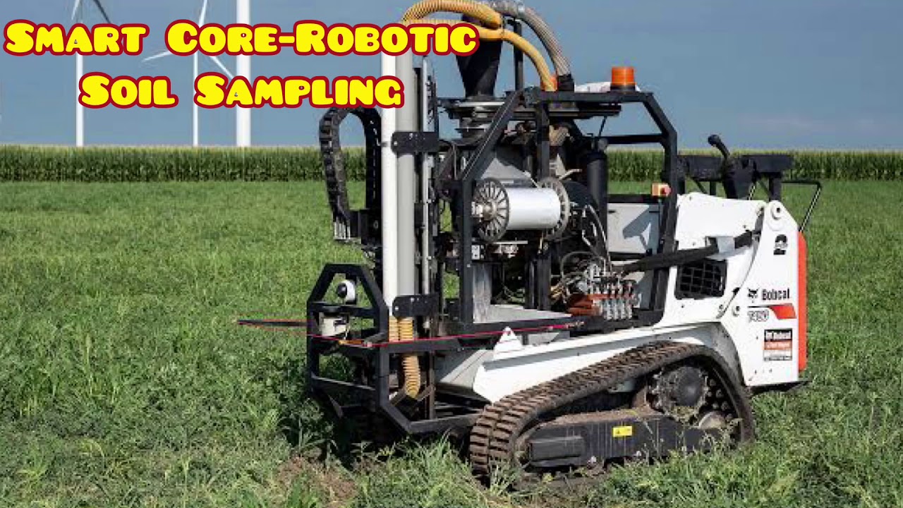 เทคโนโลยีเกษตรสมัยใหม่-Smart Core - Robotic Soil Sampling - YouTube