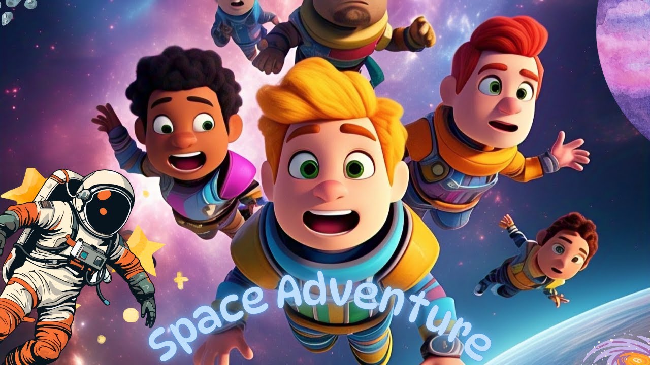 "Fun Kids Space Adventure Song 🚀 | Blast Off to the Stars | Educational ...