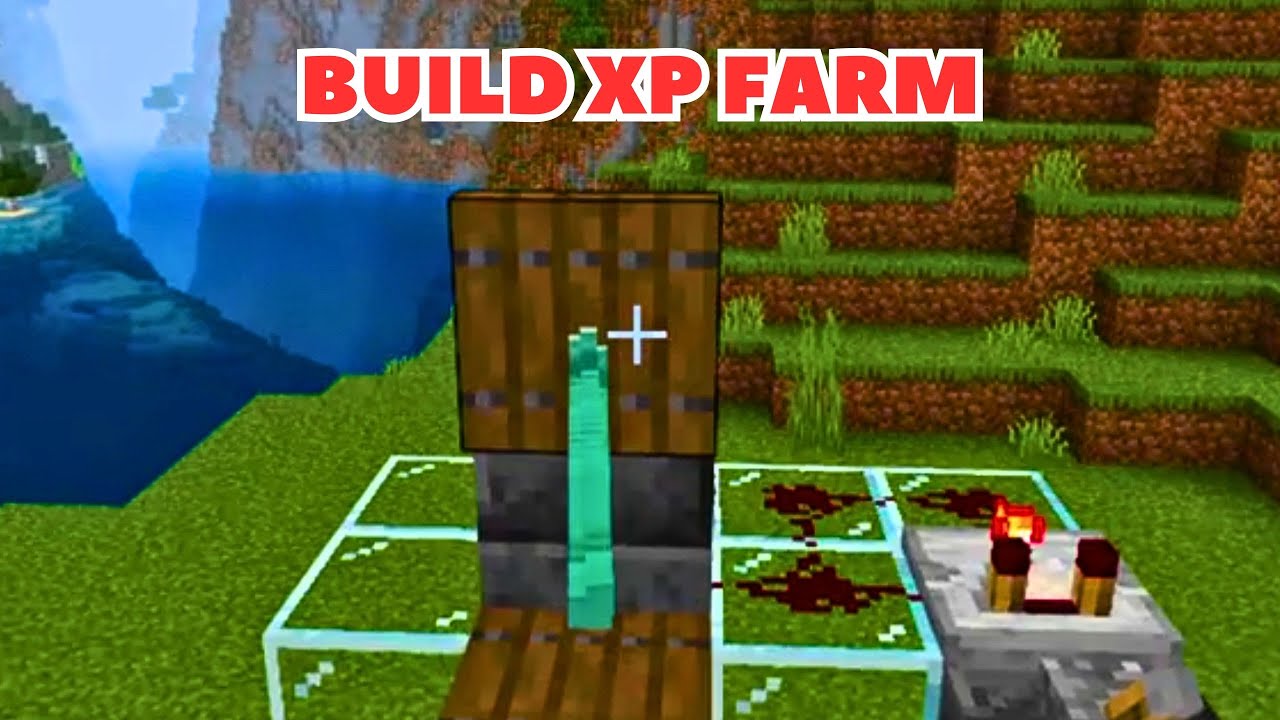 HOW TO BUILD A XP FARM IN MINECRAFT!!! #minecraft - YouTube