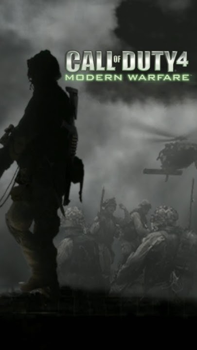 Cod 4 - Modern Warfare - YouTube
