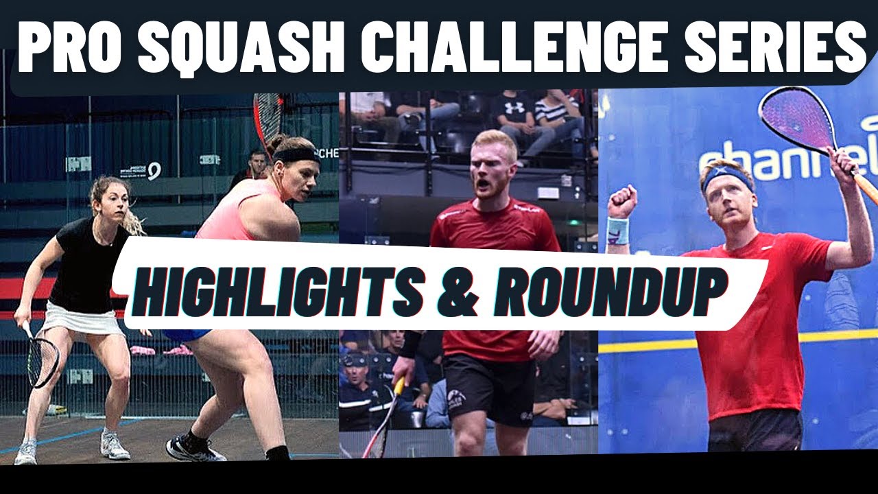 Pro Squash Challenge Series | Highlights & Roundup 2021 - YouTube
