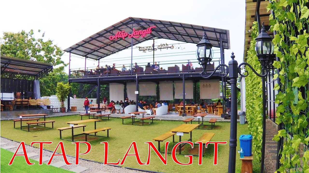 atap langit cafe, banyumanik, semarang - YouTube
