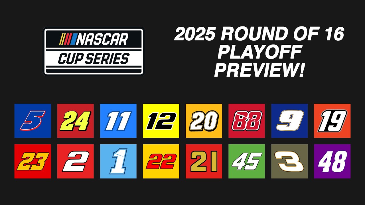2025 NASCAR Cup Series Playoff Preview! - YouTube