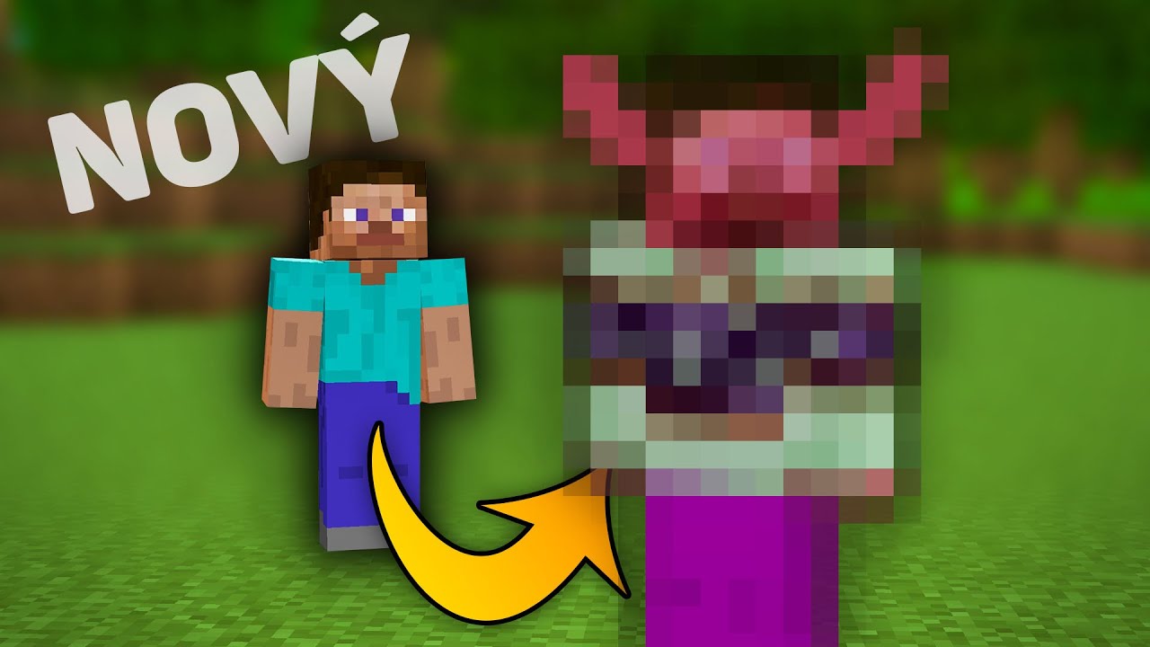 Minecraft STEVE dostal TAJNĚ nový skin! - YouTube
