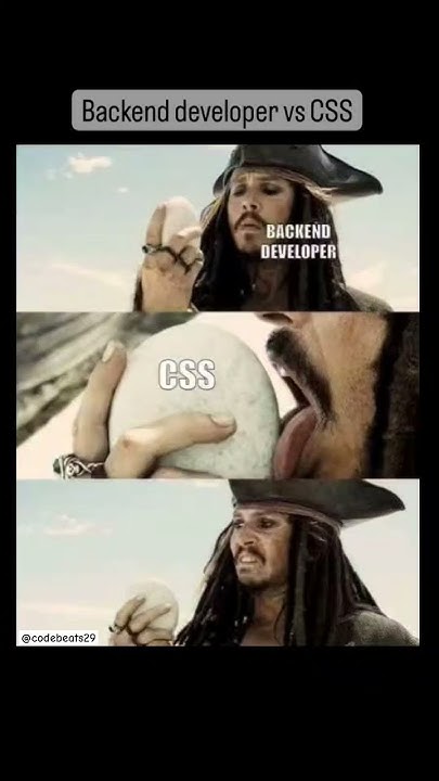 Backend Developer Vs Css🥱 Youtubeshorts Meme Viral Funny Codinglife Shorts Viralvideo