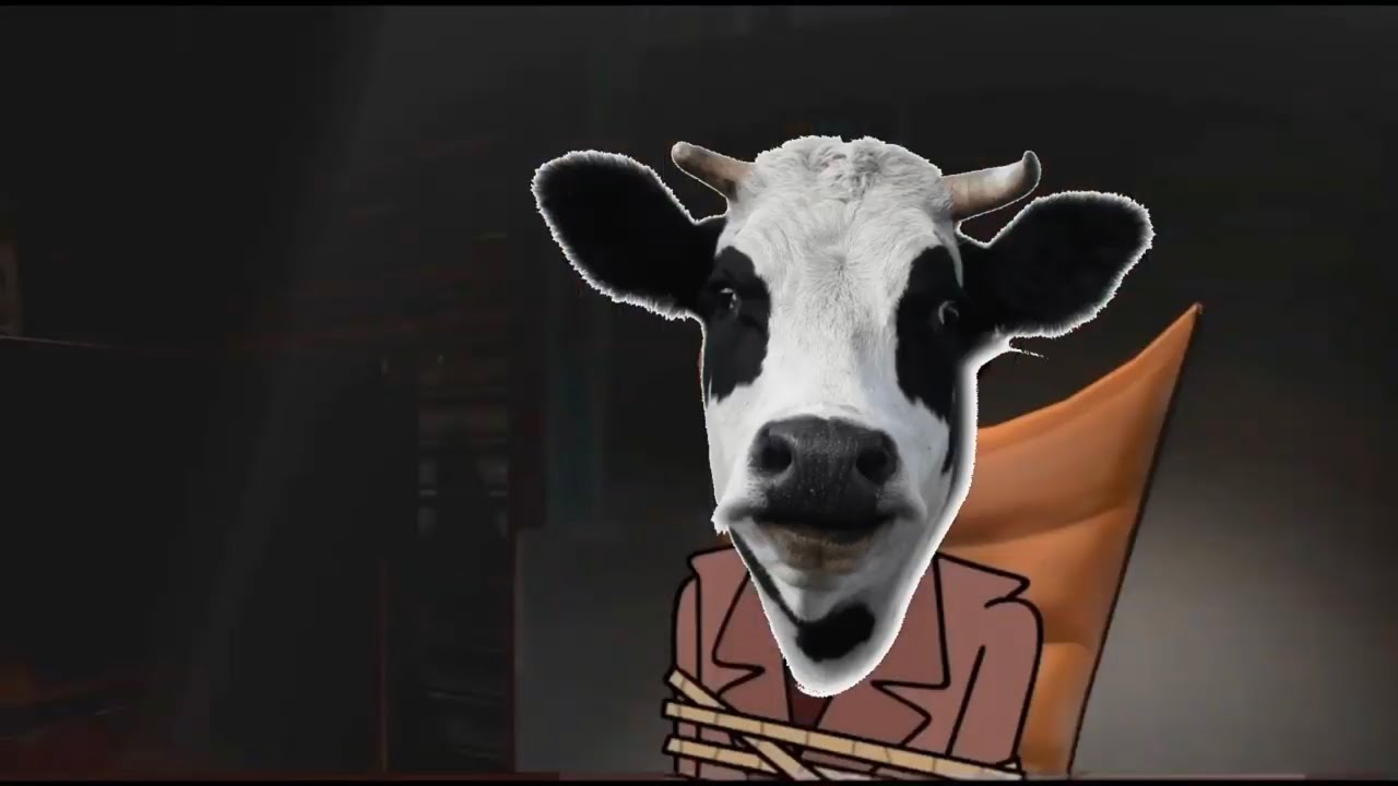 The Amazing Interrogation but spy is a cow - YouTube