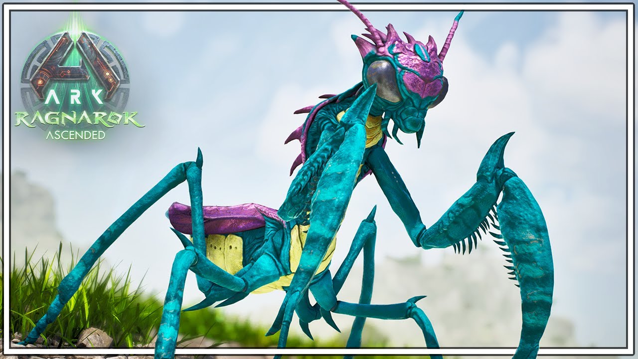 We Tamed This Beautiful Mantis By Putting Stuff Up It's Bum ?? | Ark ...