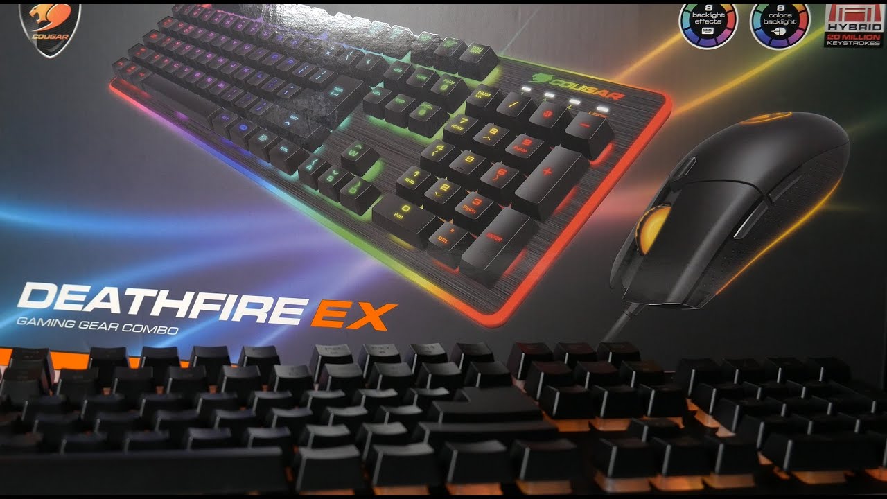 Cougar Deathfire EX czyli całkiem fajne Combo dla graczy - YouTube