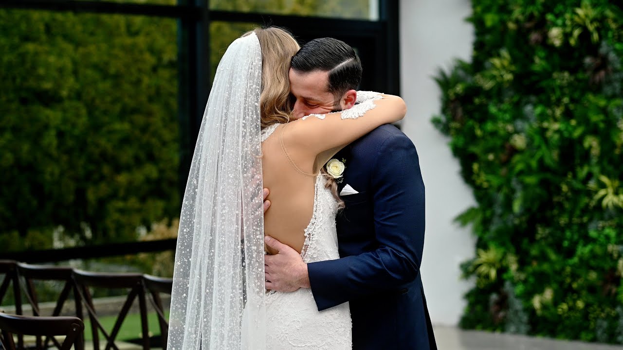 Alexa and Michael's First Look | Perona Farms | Richard J Nieves ...