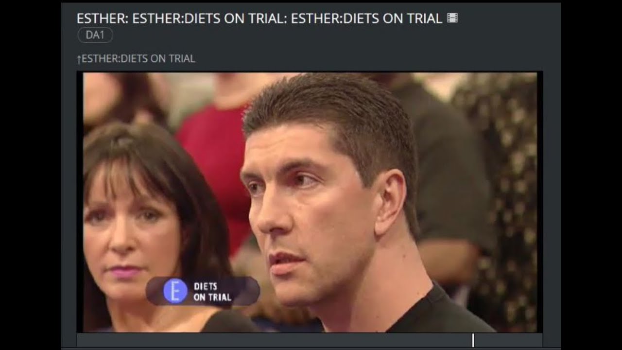 NASH JOCIC TALKS DIET IN ESTHER RANTZEN LIVE BBC SHOW - YouTube