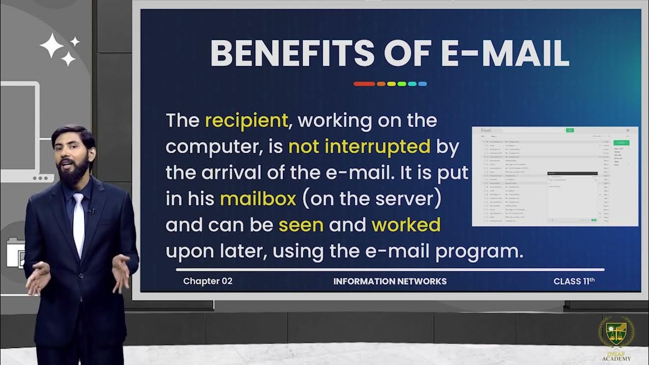 E-mail, Its Benefits and Internet ( Part 02 ) | 11TH COMPUTER SCIENCE | CHP 02 | LECTURE NO 2.2 ...