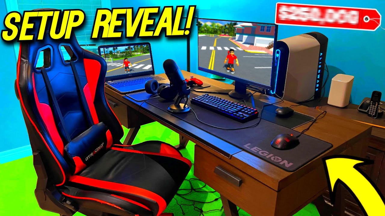 My Gaming Setup Reveal (50K Special) - YouTube
