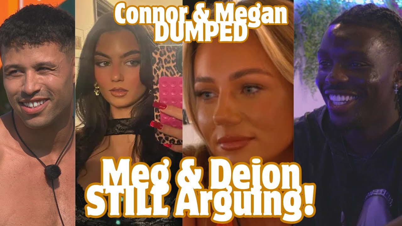 Meg & Dejon STILL Fighting + Connor & Megan GONE! | Love Island Ep 54 ...
