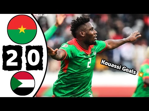 Burkina Faso vs Sudan 2-0 | All Goals & Highlights | CAF | Africa Cup of Nations 2025 