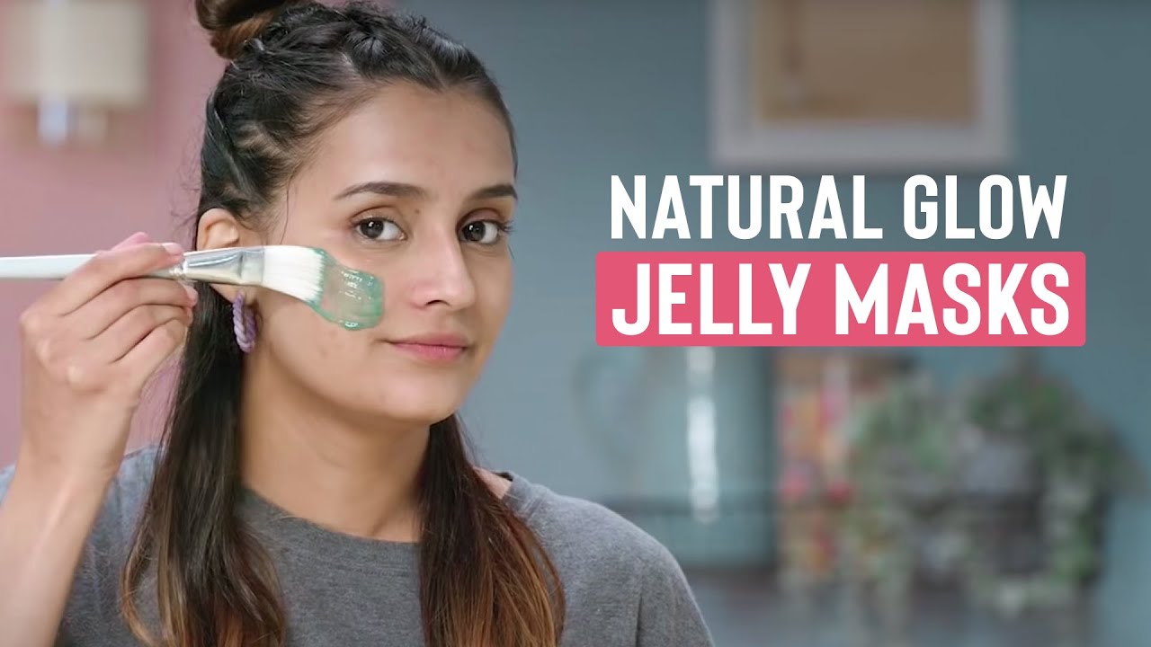 DIY Masks for Clear & GLOWING Skin | Jelly Masks With Kitchen ...