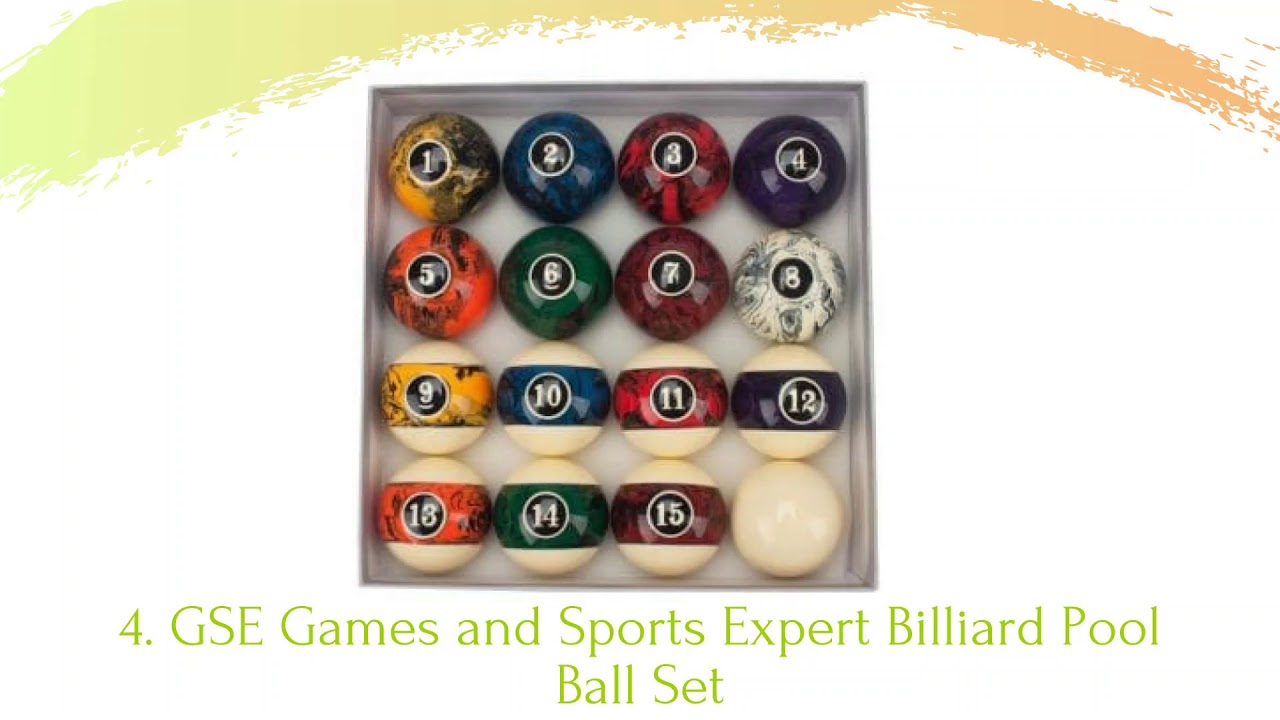 Top 10 Best Pool Balls in 2019 Reviews Guide - YouTube