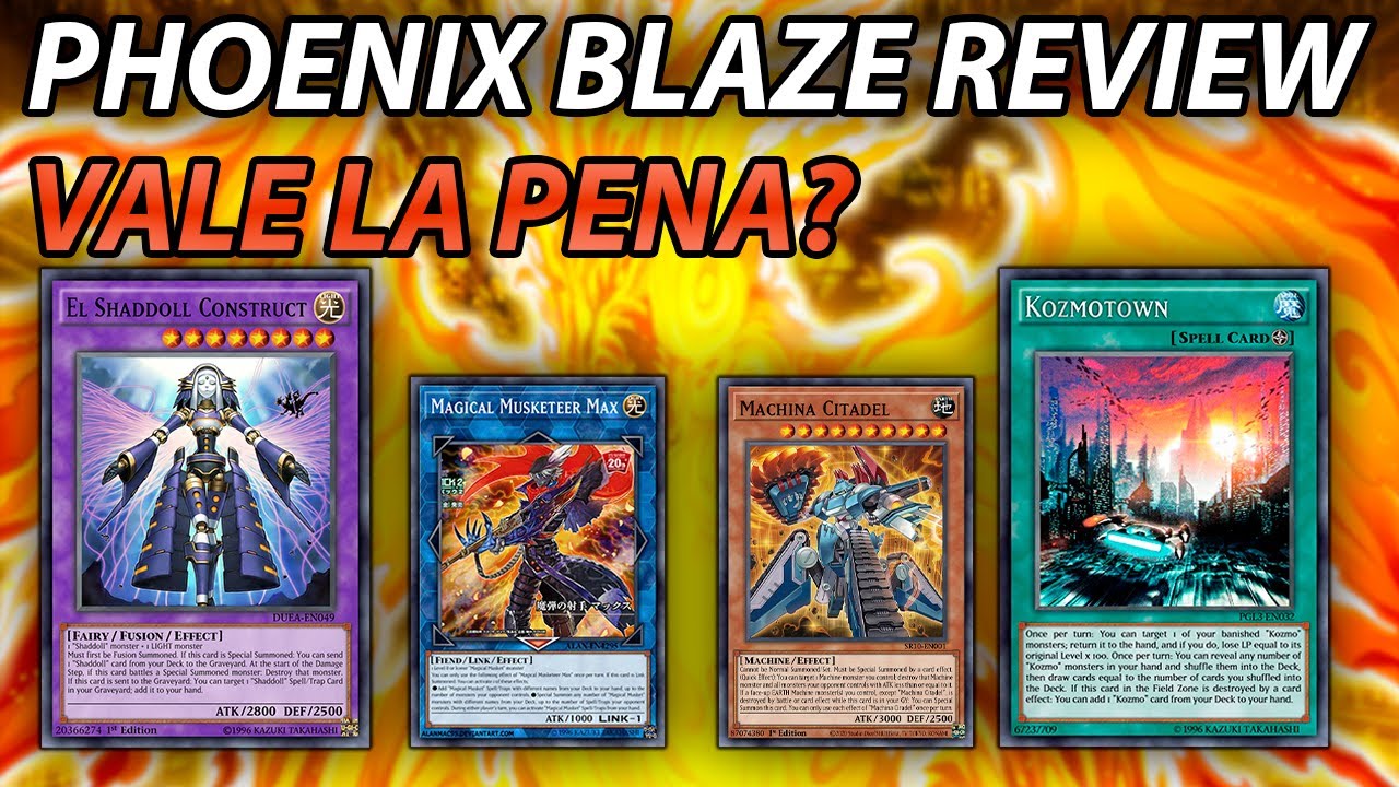 SHADDOLL LLEGA A DUEL LINKS! VALE LA PENA? PHOENIX BLAZE BOX REVIEW DUEL LINKS - YouTube