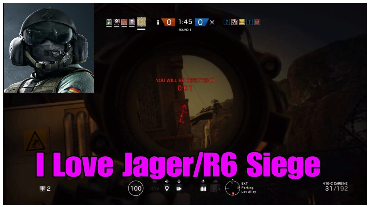 I Love Jager/R6 Siege - YouTube