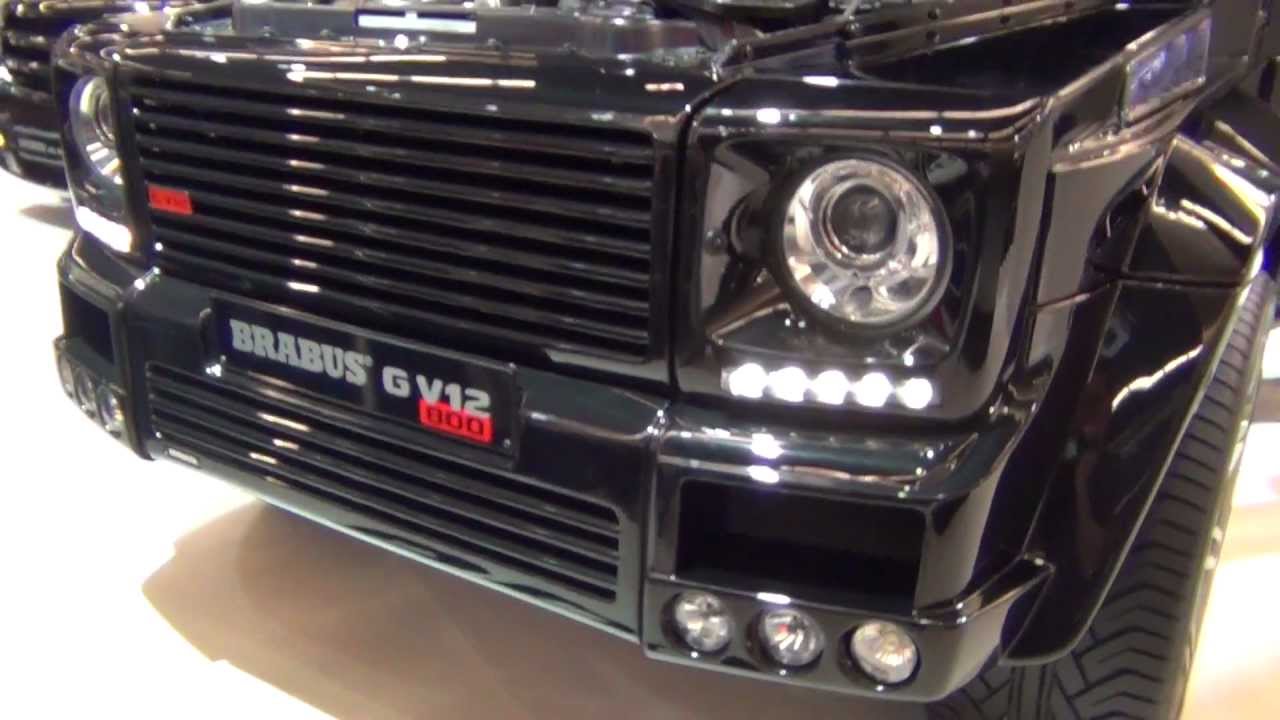 Mercedes Benz G V12 Brabus 800 - YouTube