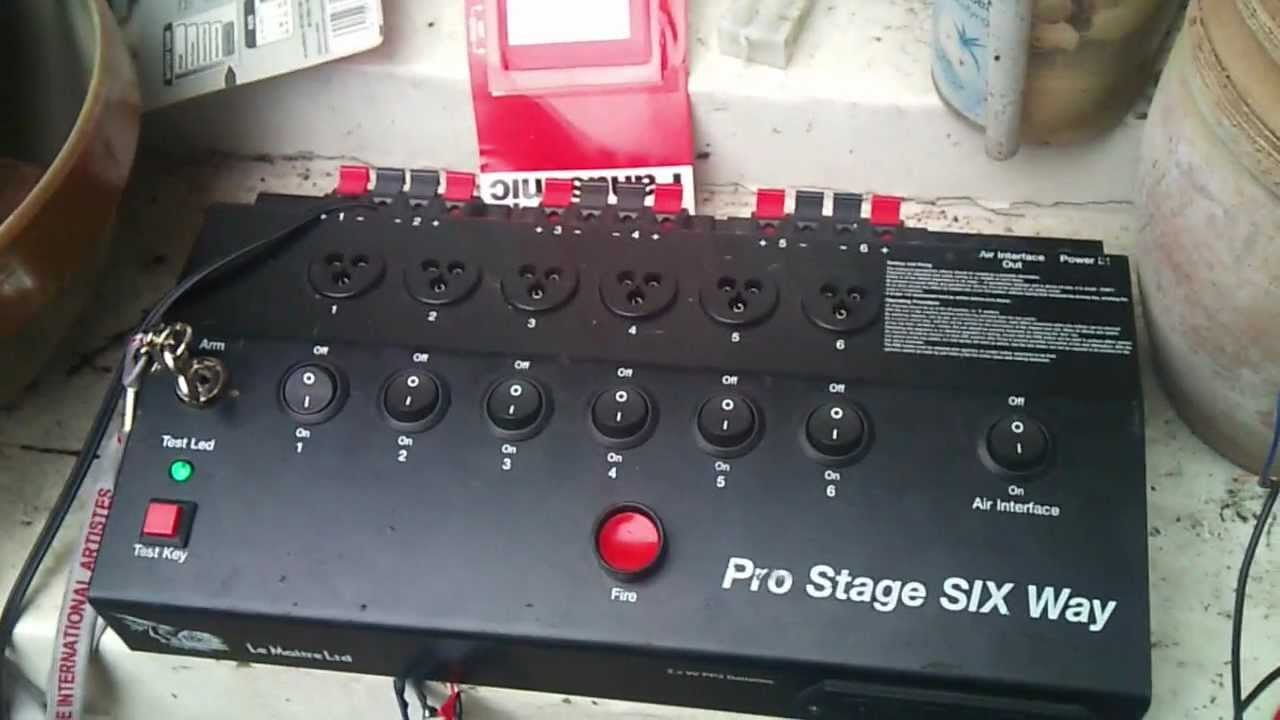 Arduino to Pyro Test 5 - YouTube