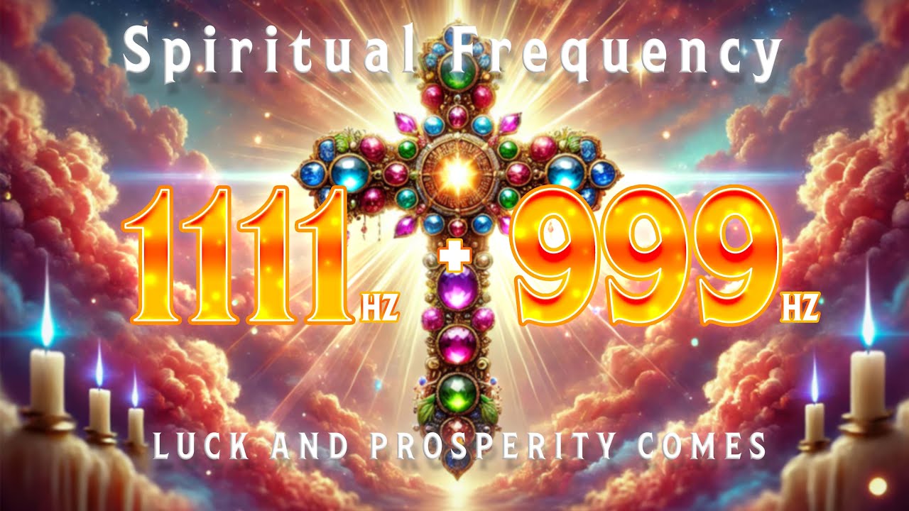 1111 Hz + 999 Hz God'S Frequency | Only Luck And Prosperity Comes To ...