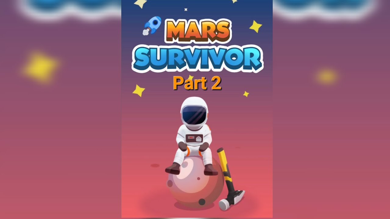 Mars Survivor Game Play - Part 2 - YouTube