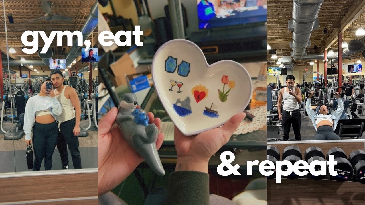 Gym Eat Repeat Vlog - YouTube
