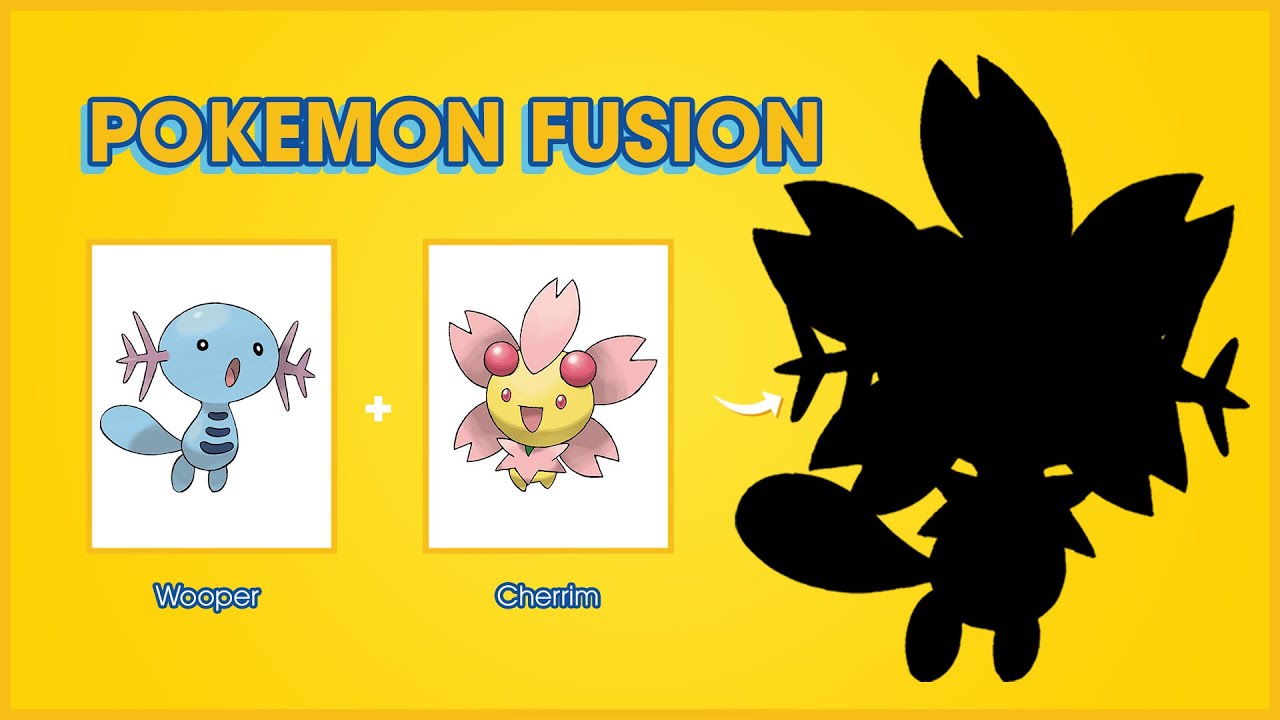 Pokemon Fusion | Wooper + Cherrim | pokemon infinite fusion - YouTube