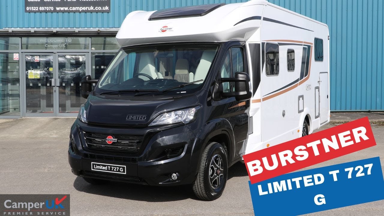 Burstner Limited T 727 G Motorhome For Sale at Camper UK - YouTube