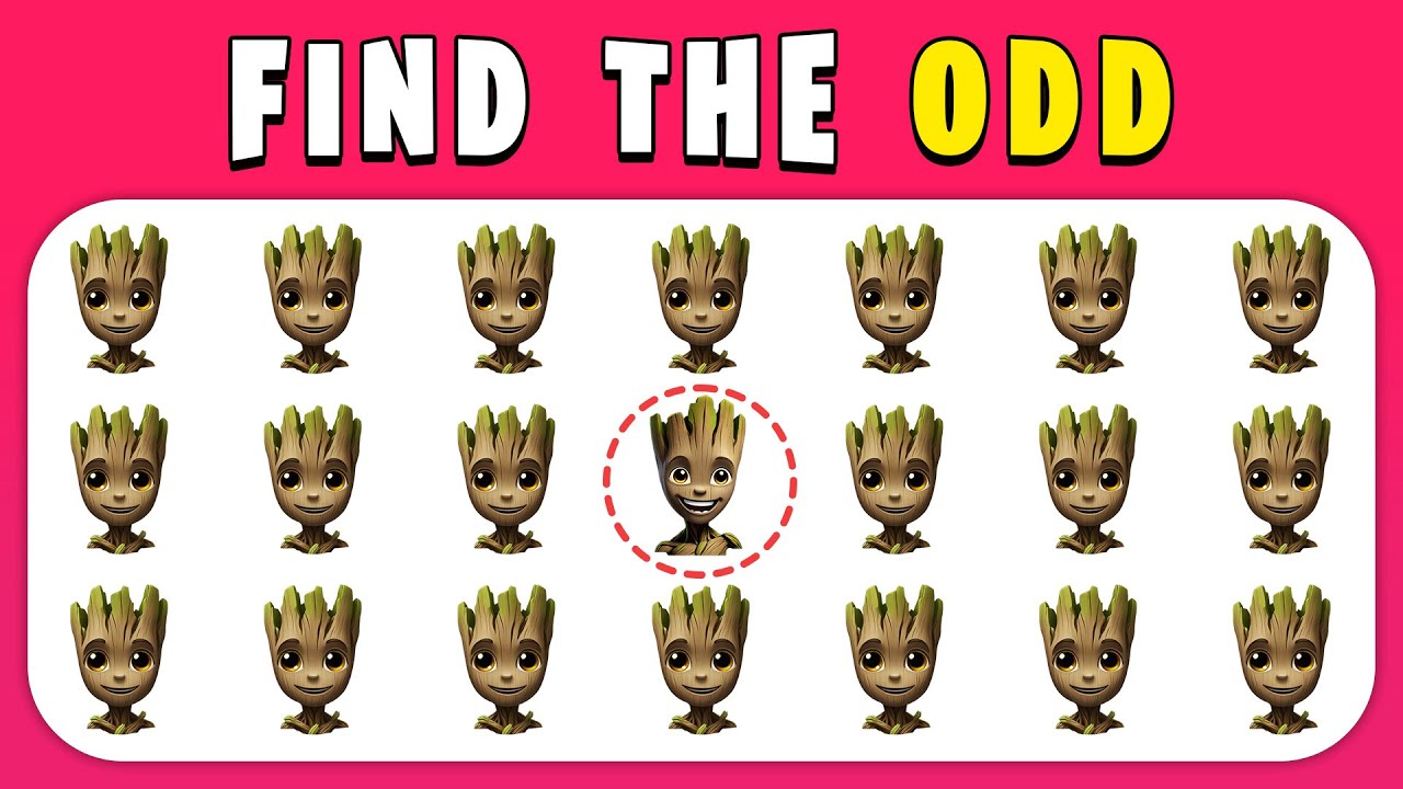 Find The Odd superhero | Emoji Quiz | 40 superheroes - YouTube
