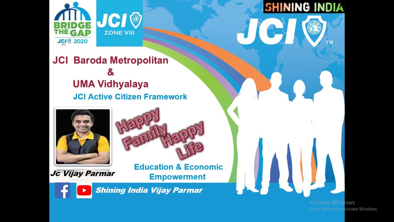 Happy Famiy | Happy Life | JCI Baroda Metropolitan | Active Citizen ...