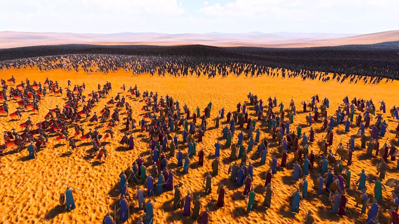 Romans, Spartans United? Ancient Armies Battle for Power! ULTIMATE EPIC ...