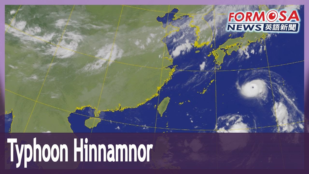 Typhoon Hinnamnor’s periphery to bring rain to Taiwan starting ...