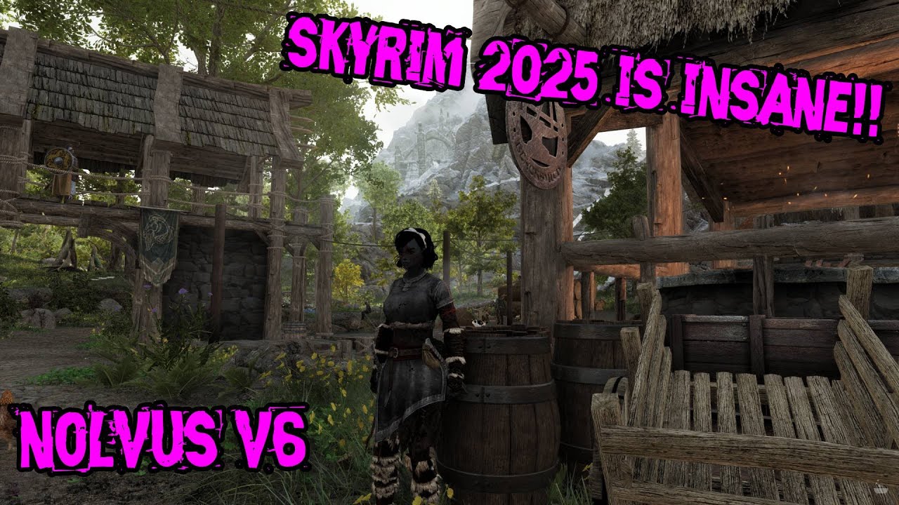 SKYRIM 2025 IS INSANE (NOLVUS V6) - YouTube