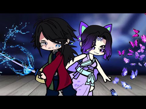 Giyuu VS Demon Shinobu? - KNY AU // Demon Slayer Gacha Club @destruction @Muichii - YouTube