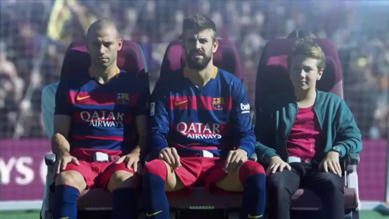 Campanha Qatar Airways com o FC Barcelona - YouTube