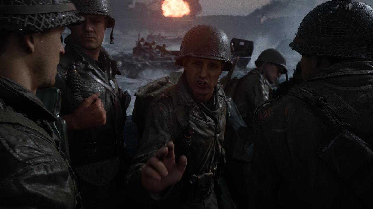 Call of Duty: WWII - Walkthrough part #1 | PS5PRO - YouTube