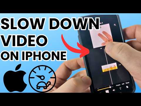 How to Slow Down a Video on iPhone