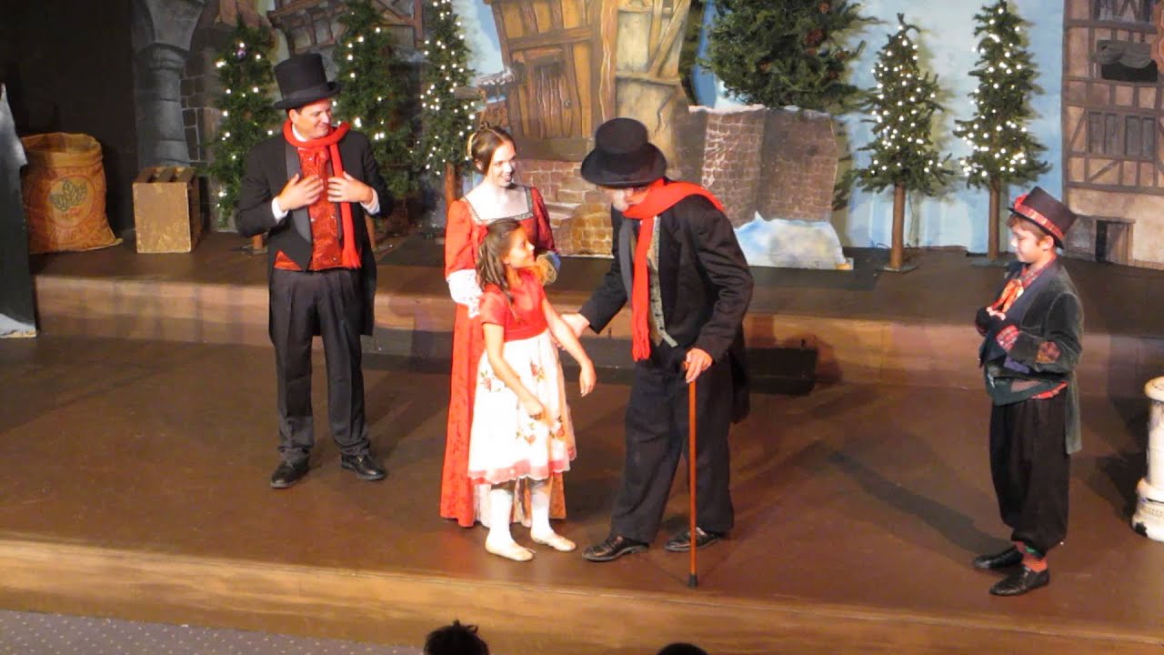 A Christmas With Scrooge 2014 Dress Rehearsal - Scrooge meets Fred's ...