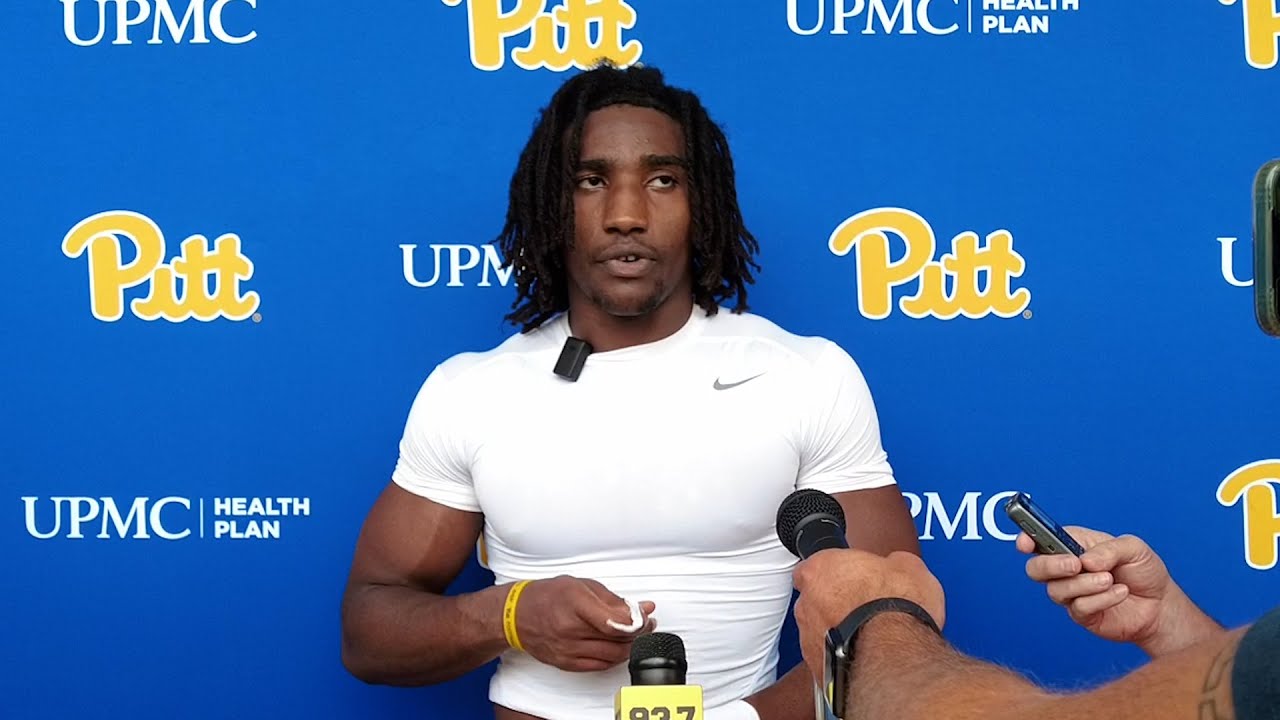 Pitt Football | Training Camp | Solomon DeShields | 8/10/2023 - YouTube