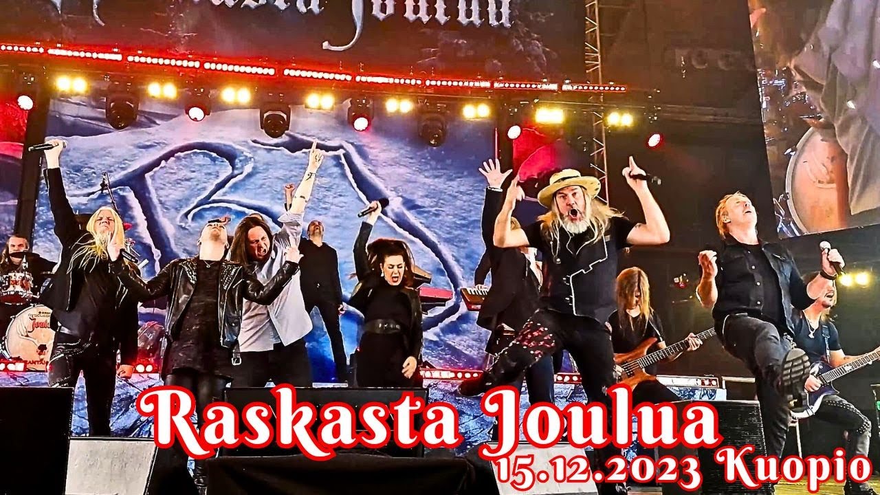 Raskasta joulua “Heavy Xmas” - Ilouutinen @ Kuopio, Finland 2023 - YouTube