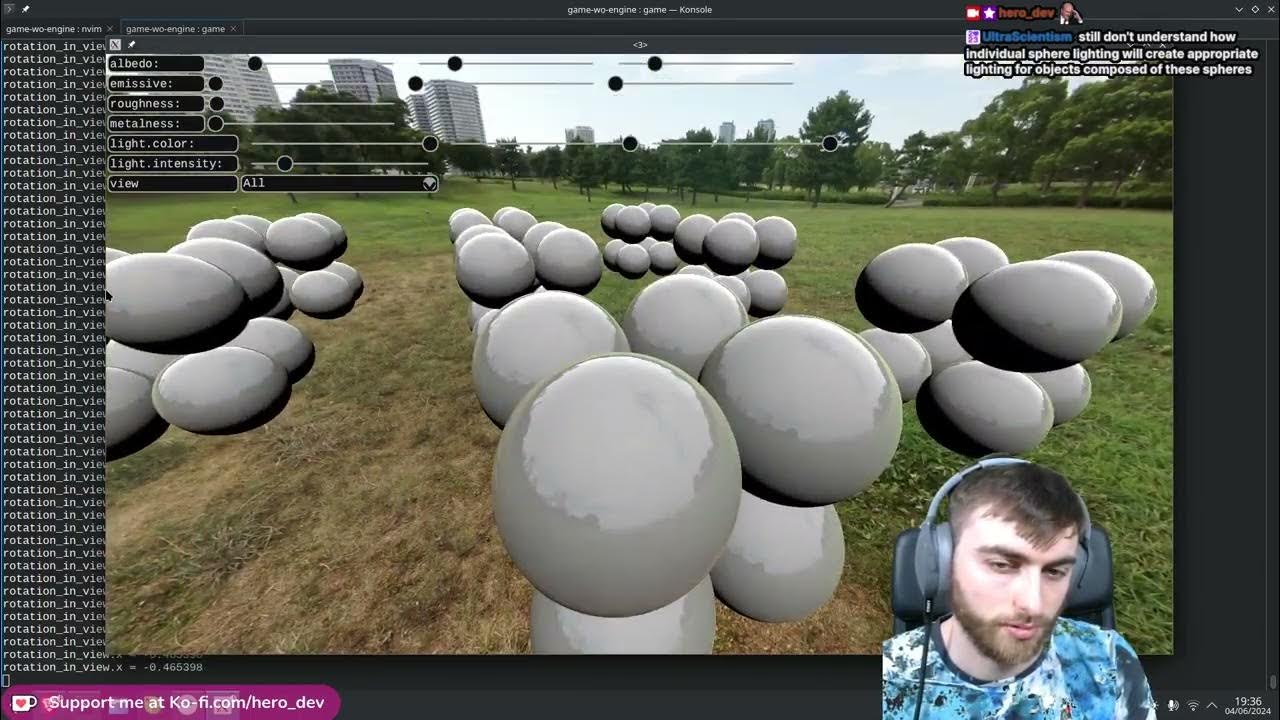 PBR Materials Part 4 | Game W/O Engine Day 123 | C | Vulkan | Linux & Windows - YouTube