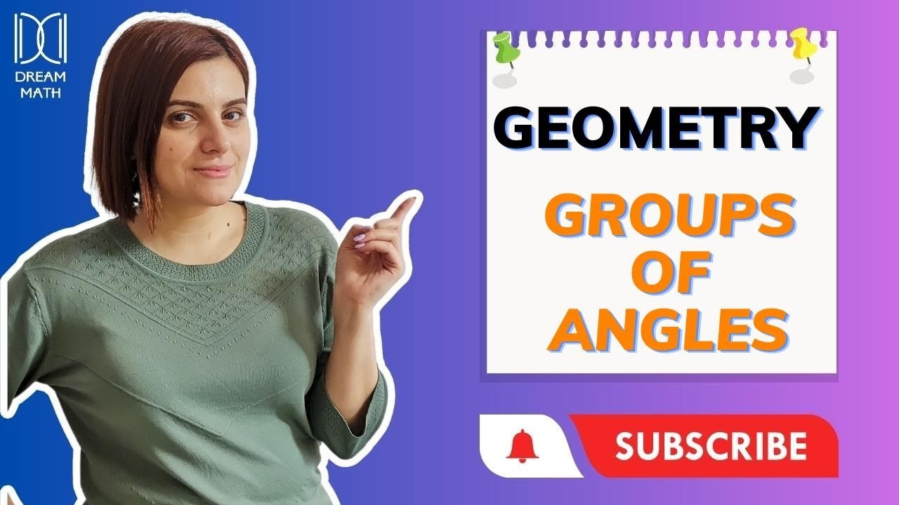 DREAM MATH: GEOMETRY GROUPS OF ANGLES. GEOMETRY TYPES OF ANGLES. Lesson ...