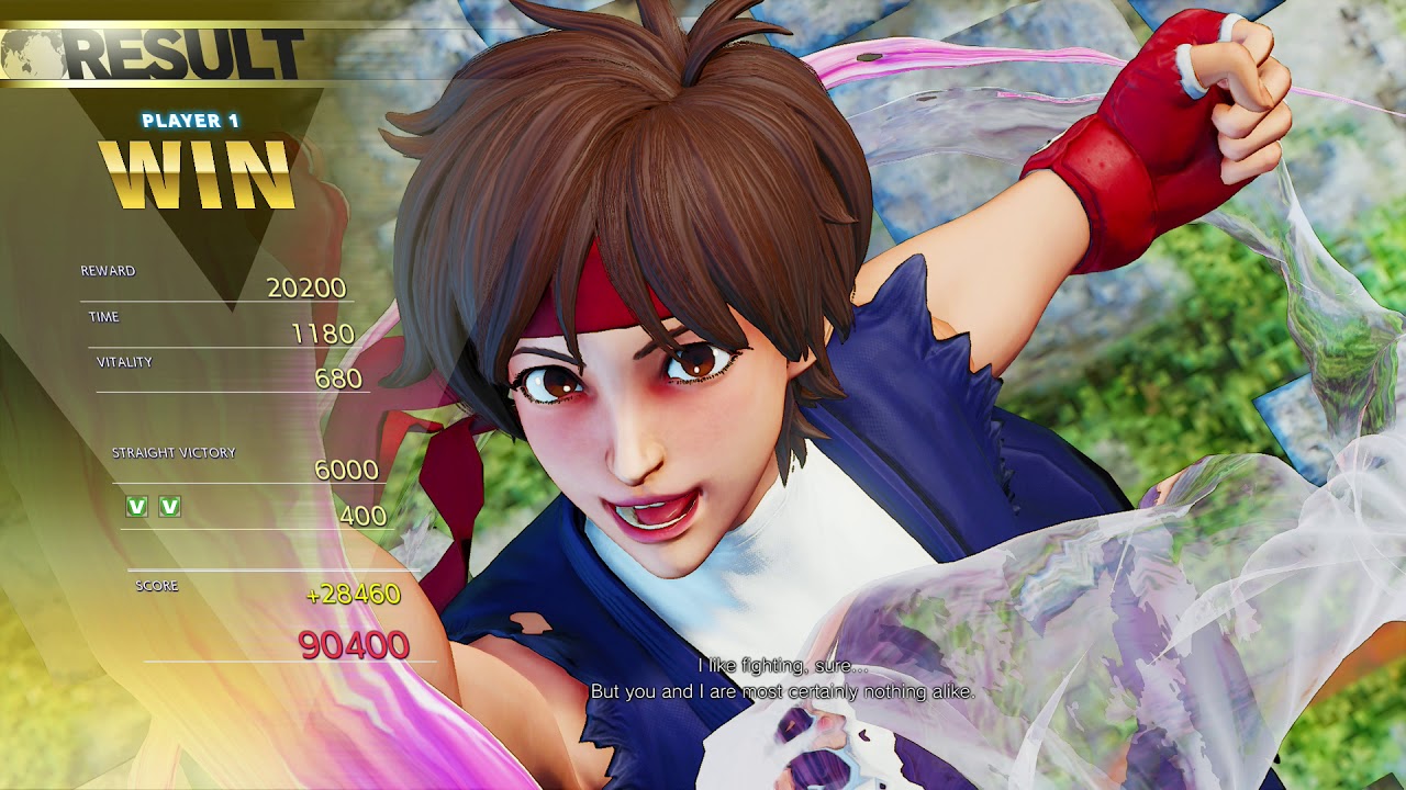 SF5AE - Arcade Mode: IV (Normal) - Sakura (Battle Outfit 1) Playthrough ...